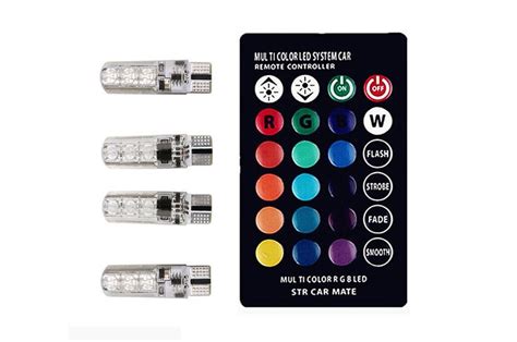 Ternyata Duit Rp 100 Ribuan Dapat 4 Biji LED Yang Bisa Ganti Warna Pakai Remote Minat Semua