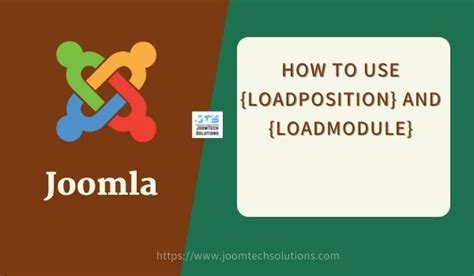 How To Use Joomla Module Positions In Joomla