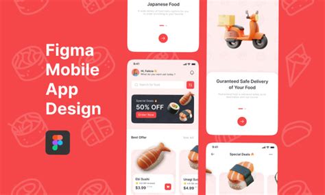 Do Mobile App Ui Ux Design Mobile Ui Design Prototype In Figma By Nalfin Fiverr