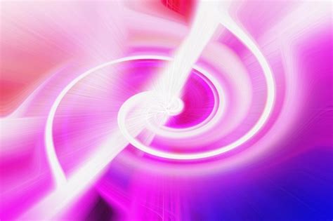 Premium Photo Dimensional Purple Swirl Abstract Space Design