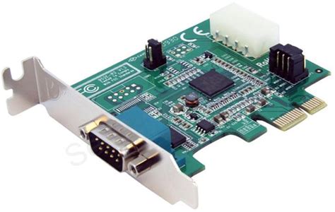 Startech Port Low Profile Native Pci Express Serial Card With Server Case