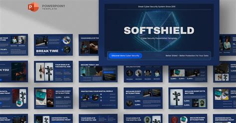 Cyber Security Powerpoint Template Incl Antivirus And Cybersecurity Envato