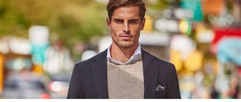 Cómo Usar Un Suéter De Vestir De Hombre Con Traje Mon Blog