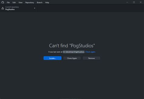 can t find repo · issue 14390 · desktop desktop · github