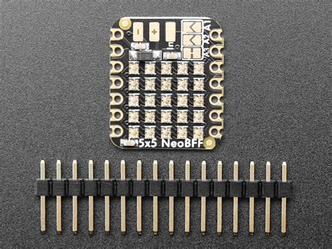 Adafruit 5×5 Neopixel Grid Bff Qt Py Xiaoアドオン Steam Tokyo