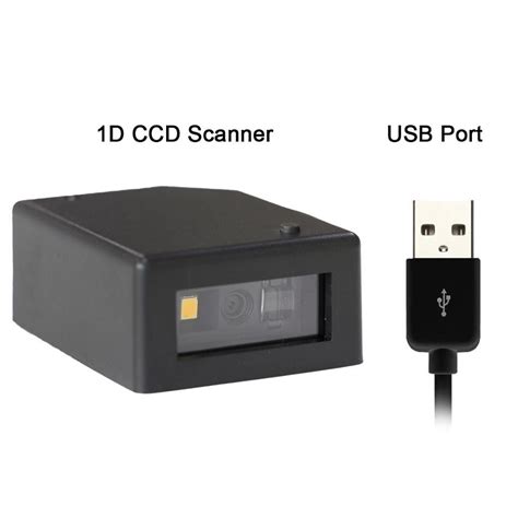 Teklead Rs232 Serial Usb Barcode Scanner Ccd 2d Qr Grandado