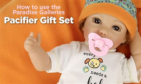 How To Use The Paradise Galleries Pacifier T Set