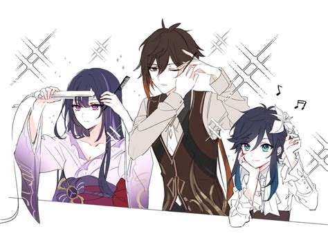 Venti Genshin Impact Art Danbooru Venti Genshin Impact Art Danbooru