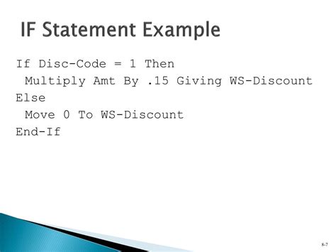 PPT Decision Making Using The IF And EVALUATE Statements PowerPoint Presentation ID