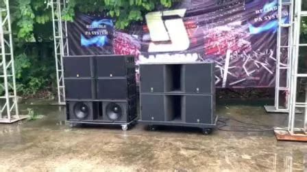 K1 Dual 15 Inch 3 Way Passive Line Array Speaker System For Outdoor Live Show Line Array And
