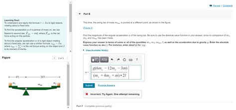 Solved Learning Goal To Understand And Apply The Formula