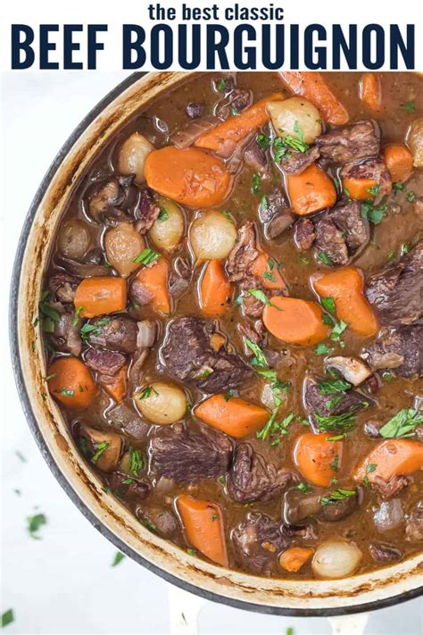 Classic Beef Bourguignon Joyful Healthy Eats