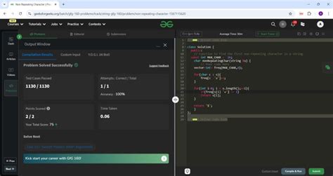 Anuj Shrivastava On Linkedin Gfg160 Geekstreak2024 Gfg160 Geekstreak2024 Codingjourney