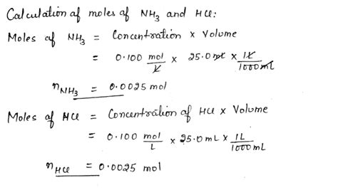 answered a 25 0 ml sample of 0 100 m nh3 kb … bartleby