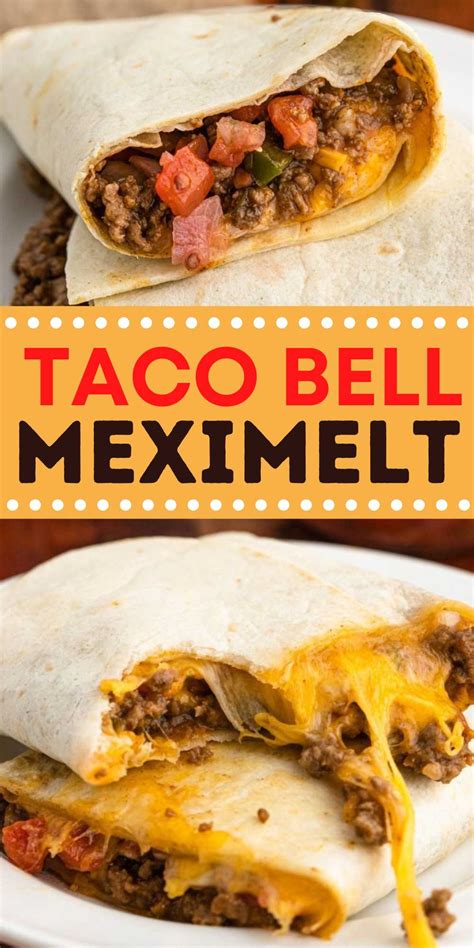 Taco Bell Meximelt At Melva Rainey Blog