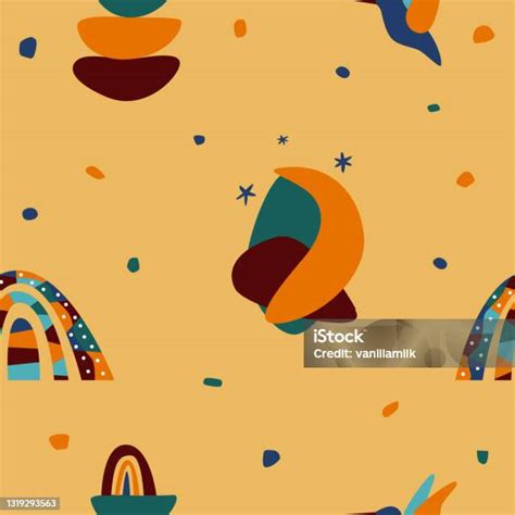 아프리카 민족 기호 원활한 패턴 배경 직물 벽지 기념품 가게 포장지 여름 드레스 직물 여행사 배너 등을위한 아프로 기호 솔레