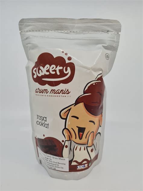 Sweety Soft Cotton Candy Arum Manis Rambut Nenek Chocolate Flavour 75g
