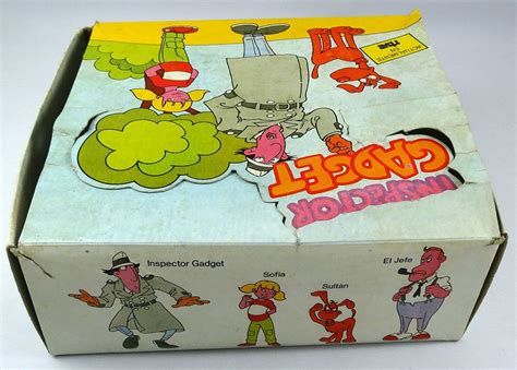 Inspector Gadget Empty Display Box For Pandm Pvc Figures