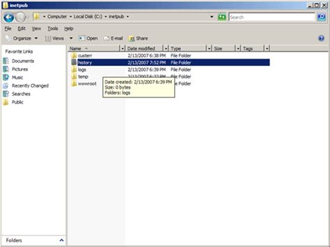 搭配 iis 7 和 iis 8 使用設定歷程記錄 microsoft learn