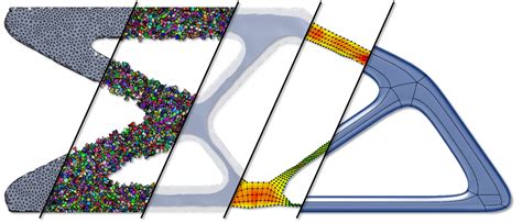 computational geometry reconstruction from 3d topology optimization