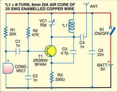 Fm Bug Audio Transmitter Spy Or Trojan Device Electronics Community