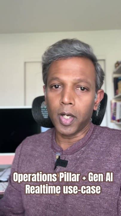 Operations Pillar Gen Ai Realtime Use Case Youtube