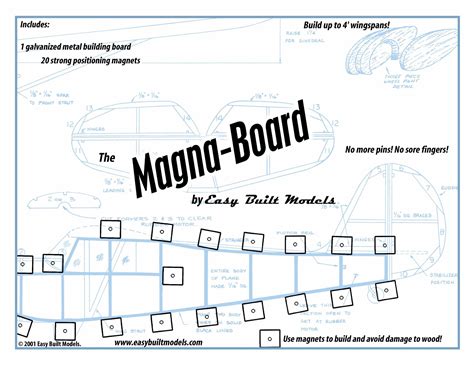 Easy Built Models—magna Board™ And Magna Board Xl™