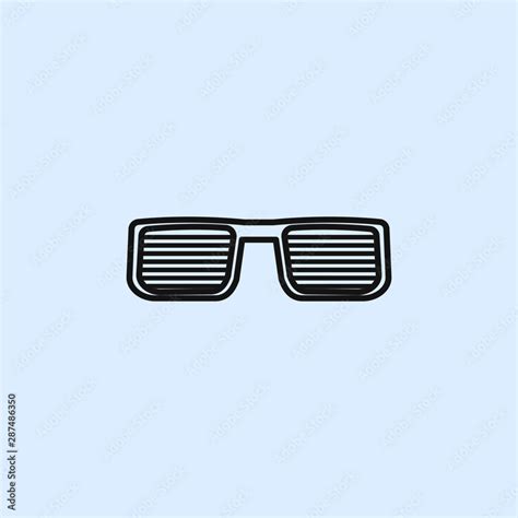 Rapper Glasses Icon Elements Of Life Style Icons Premium Quality