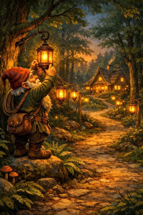 40 Whimsical Fantasy Gnome Images To Escape To The Old World Happier