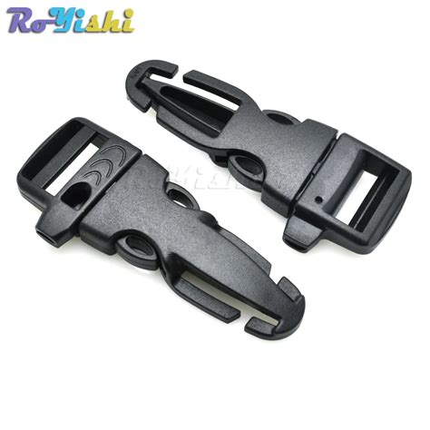 34 Outdoor Emergency Survival Whistle Buckles