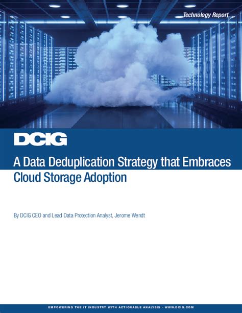 A Data Deduplication Strategy That Embraces Cloud Storage Adoption