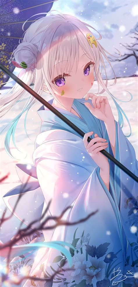 Yano Mitsuki Nanairo Airani Iofifteen Hololive Hololive Indonesia Highres Girl Back Bow