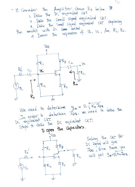Solved Please Read The Pictures They Are Mosfet Small