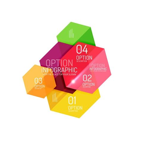 Premium Vector Infographic Modern Templates Geometric Shapes