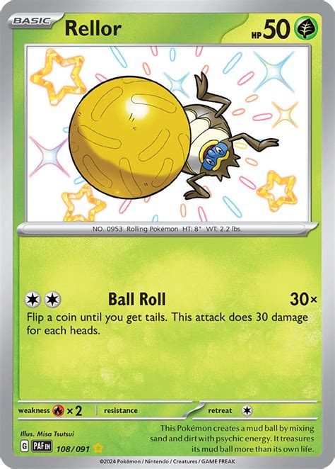 Rellor 108 091 Wert Bild And Seltenheit Pokemonkarte De