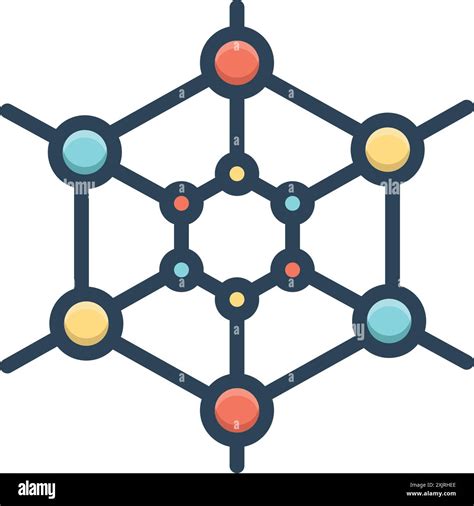 Icon For Polymermolecule Stock Vector Image And Art Alamy