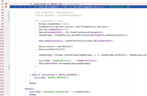 Android Mediastoreextraoutput Always Contains Null In Landscape