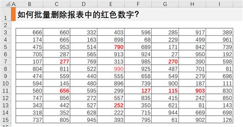 Vba 字体颜色2种方法，教你一次性删除表格中红色字体单元格？ Csdn博客