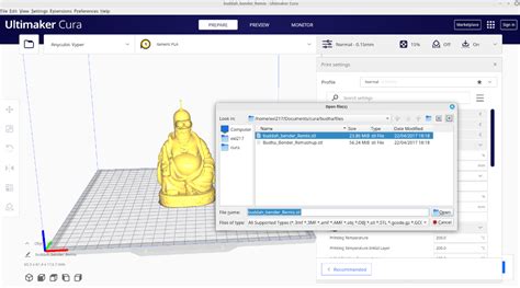 Cura Does Not Remember The Path It Opened A File From · Issue 14187 · Ultimaker Cura · Github