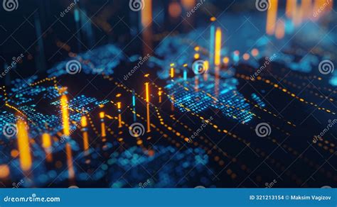 Set Document With Graph Chart Target Coin Symbol Money On Hand Wallet Computer Monitor