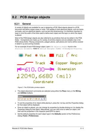 Module 8 Pcb Editor Basics PDF
