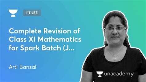 Iit Jee Complete Revision Of Class Xi Mathematics For Spark Batch