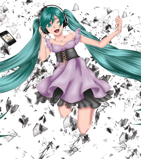 X Resolution Vocaloid Hatsune Miku Music X Resolution Wallpaper Wallpapers Den