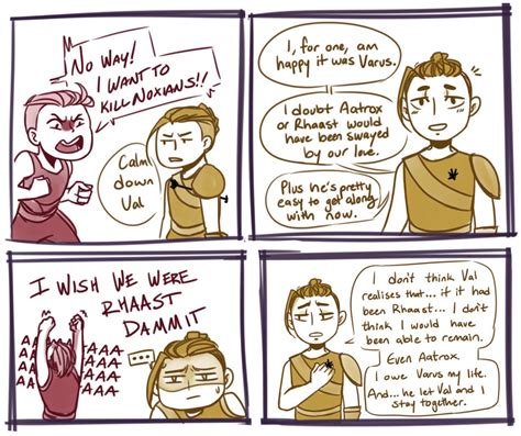 What Kai And Valmar Think About The Other Darkin By Starmakesart R