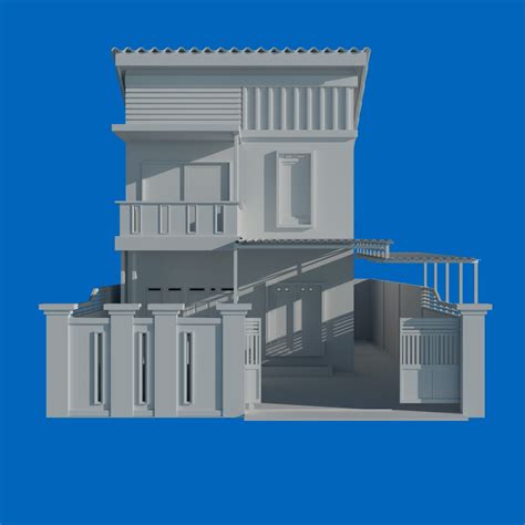 3d Model Small Planing House Turbosquid 2040858