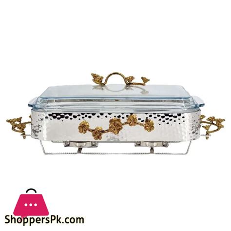 Buy Orchid Rectangular Serving Dish Silver At Best Price In Pakistan