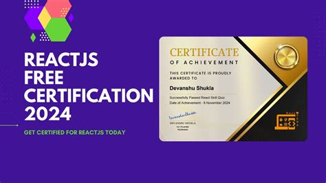 Free Reactjs Certification 2024 Reactjs Interview Questions Join