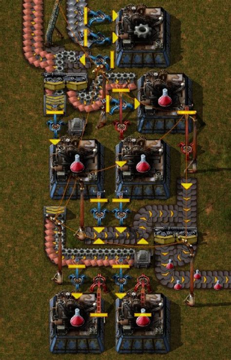 Compact Science Blueprints For All Science Packs Factorio