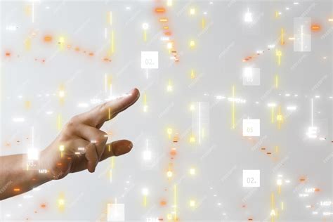 Premium Photo A Innovation Futuristic Digital Data Binary Code