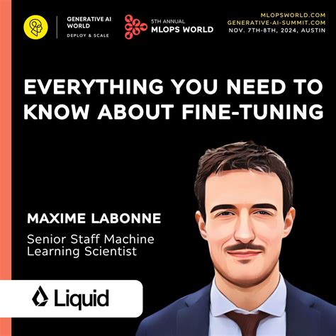 Fine Tuning Llms With Maxime Labonne Faraz Thambi Posted On The Topic Linkedin
